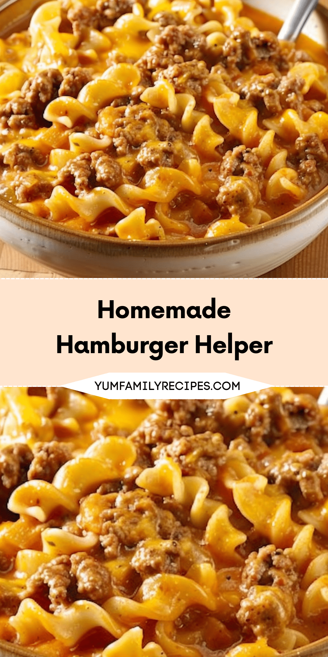 Homemade Hamburger Helper | Yum Family Recipes