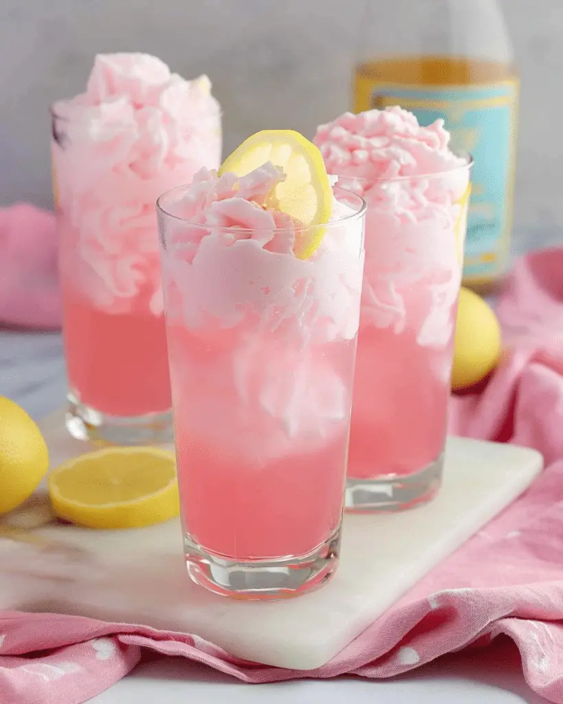 Whipped Pink Lemonade | Yum Family Recipes