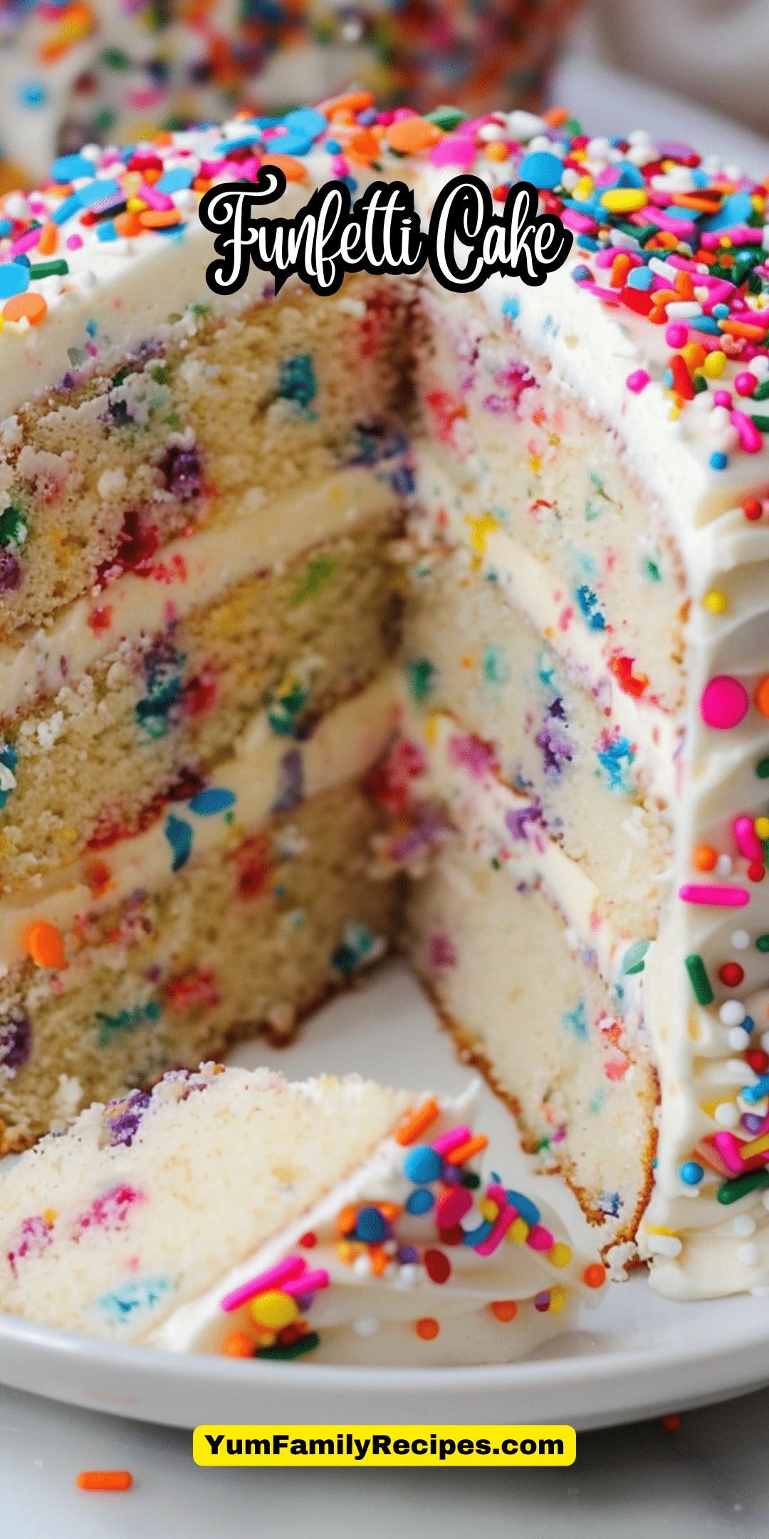 Funfetti Cake Recipe | Yum Family Recipes