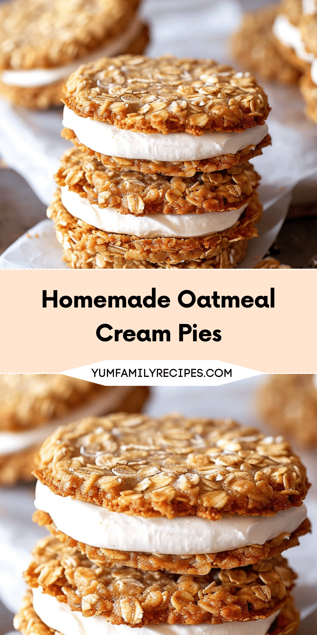 Homemade Oatmeal Cream Pies | Yum Family Recipes