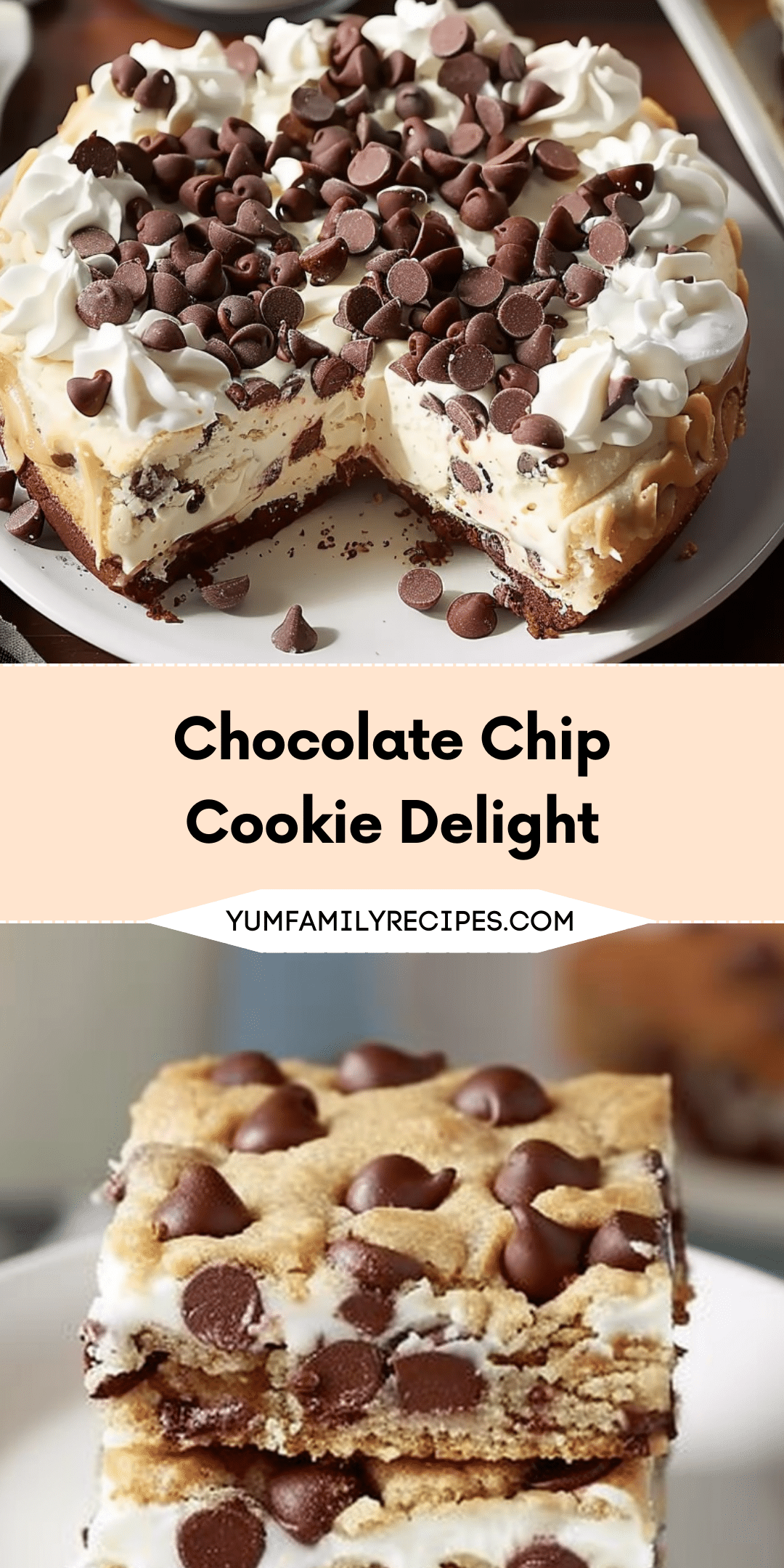 Chocolate Chip Cookie Delight | Yum Family Recipes
