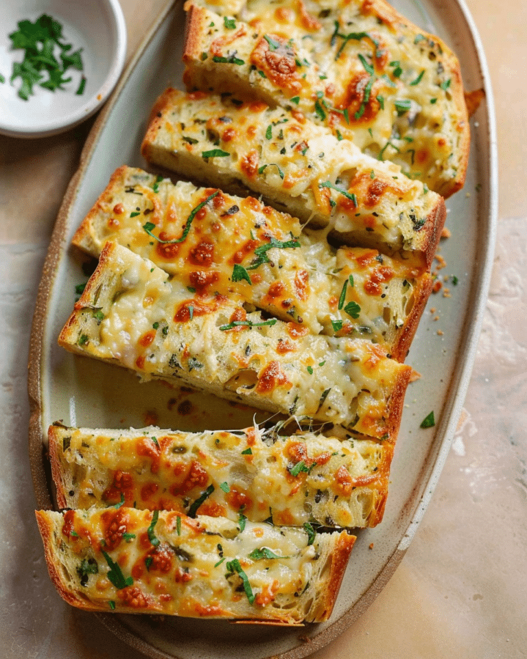 Cheesy Garlic Bread | Yum Family Recipes