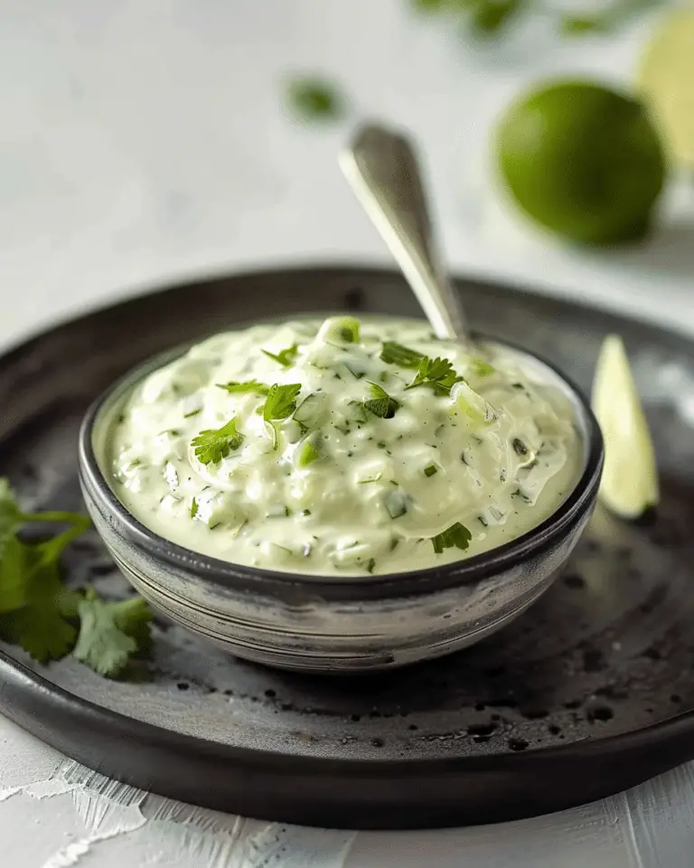 Peruvian Green Sauce | Yum Family Recipes