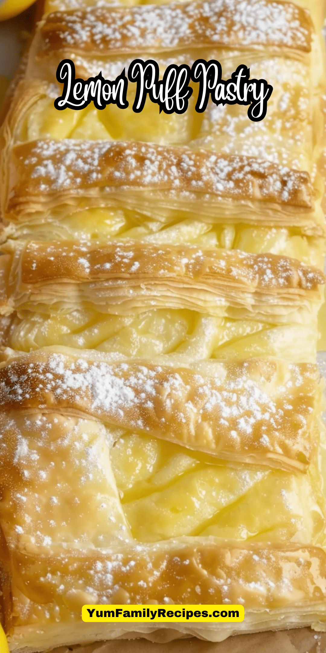 Lemon Puff Pastry | Yum Family Recipes