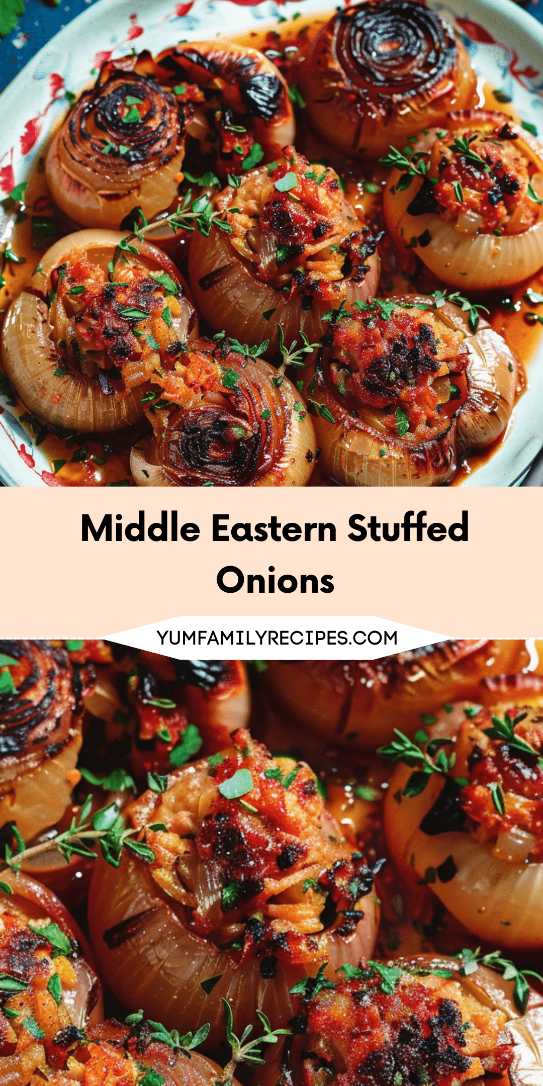 Middle Eastern Stuffed Onions | Yum Family Recipes