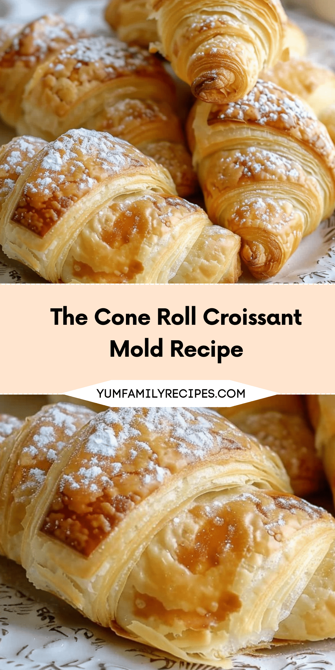 The Cone Roll Croissant Mold | Yum Family Recipes