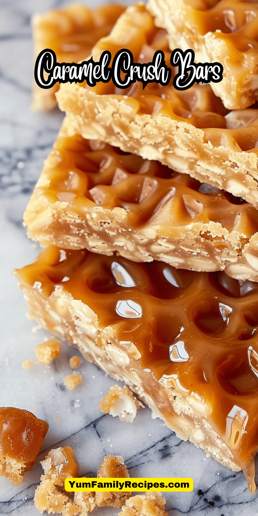 Caramel Crush Bars | Yum Family Recipes
