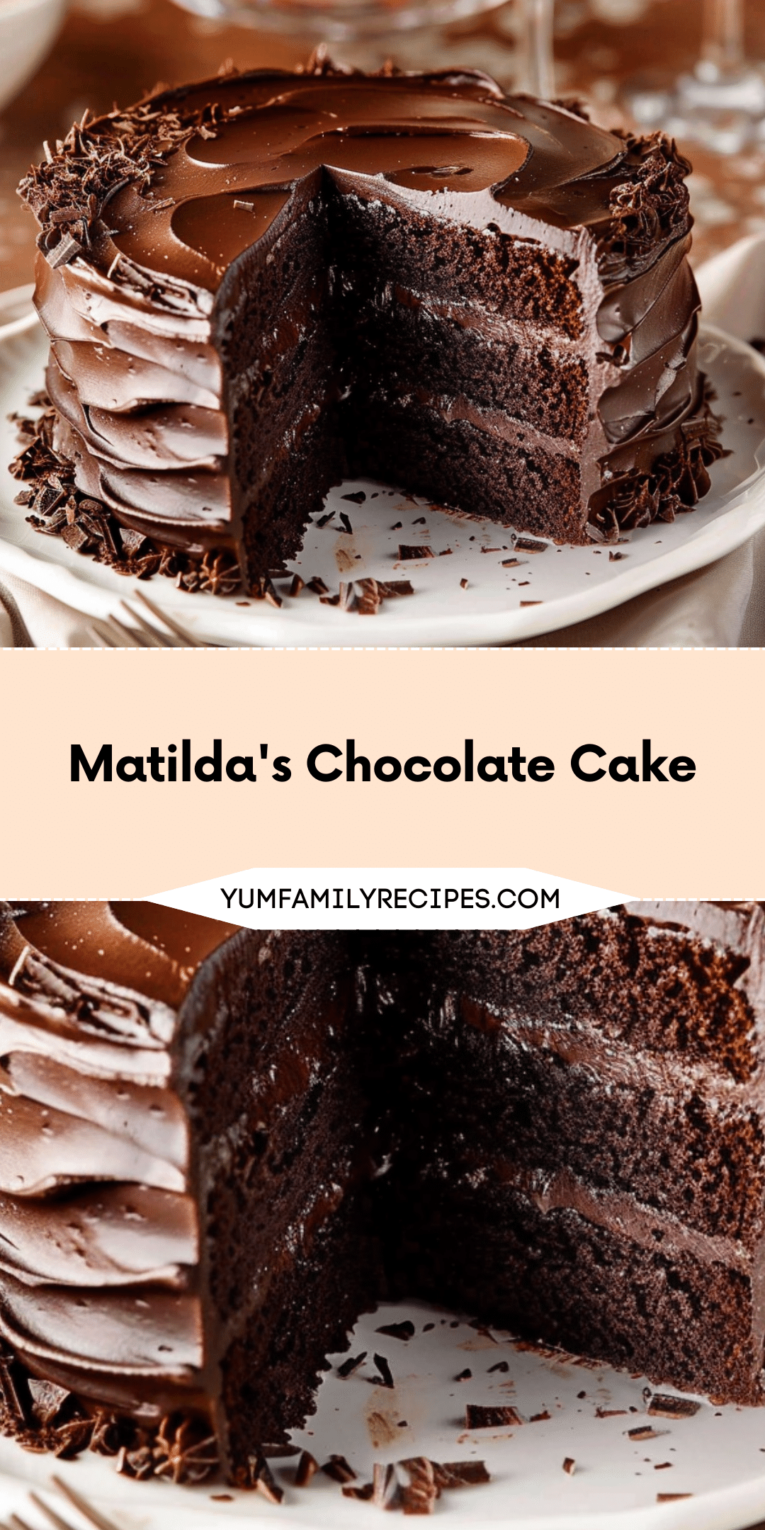 Matilda's Chocolate Cake | Yum Family Recipes
