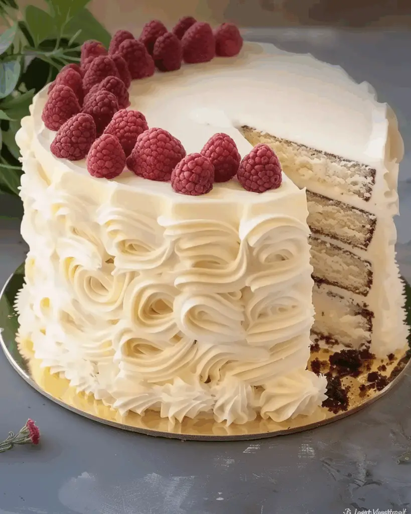 Vanilla Velvet Cake Recipe | Yum Family Recipes