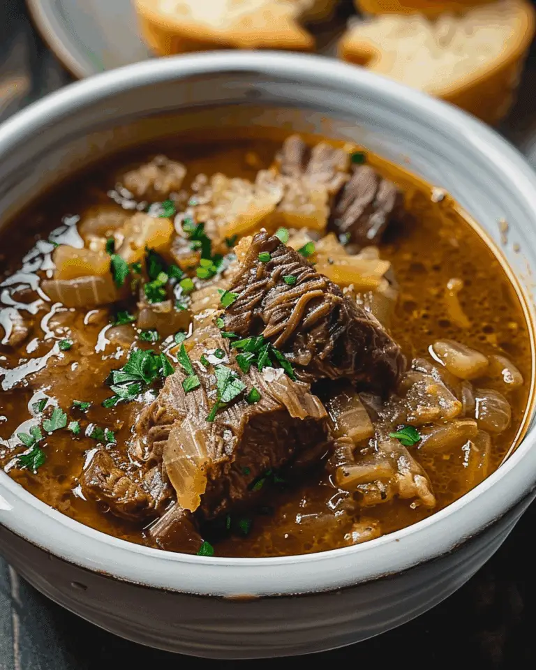 French Onion Beef Short Rib Soup | Yum Family Recipes