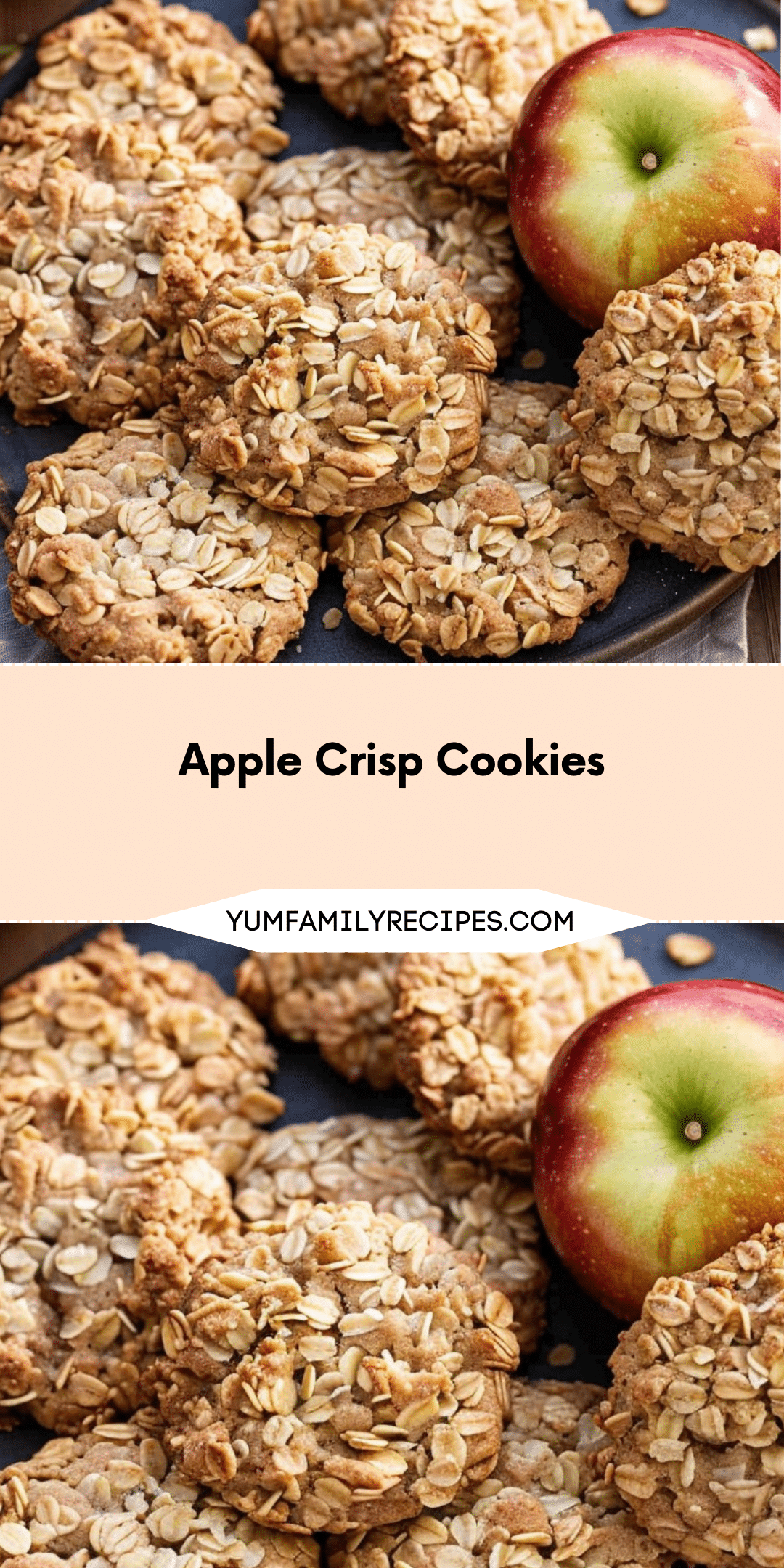 Apple Crisp Cookies | Yum Family Recipes