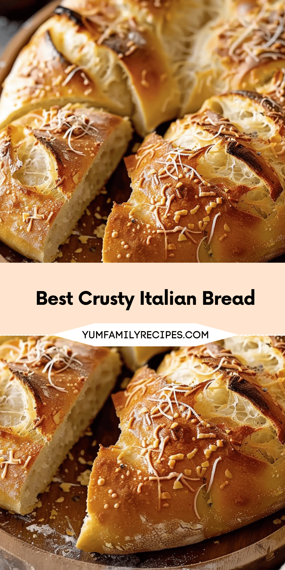 Best Crusty Italian Bread | Yum Family Recipes