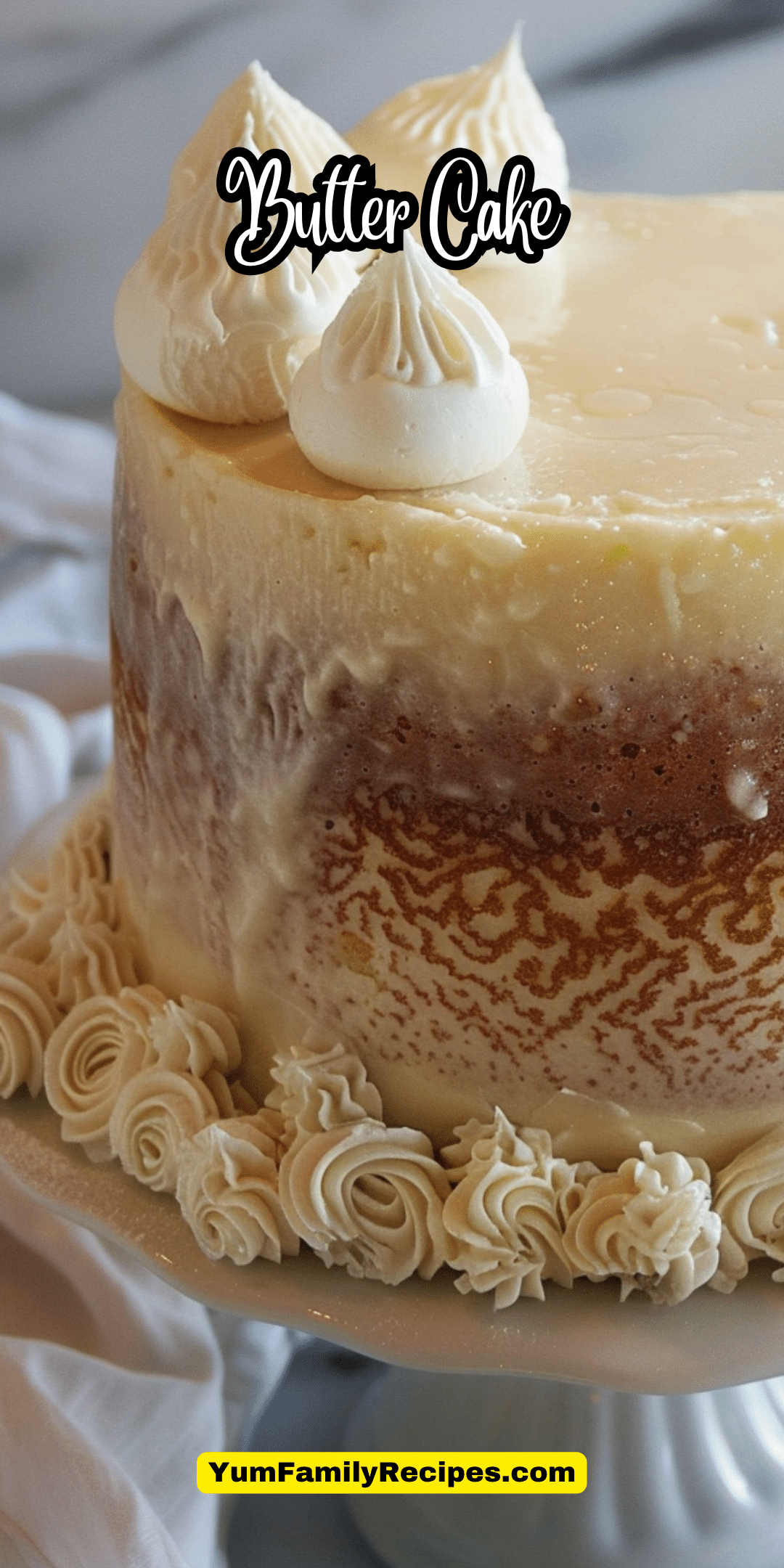 Butter Cake | Yum Family Recipes