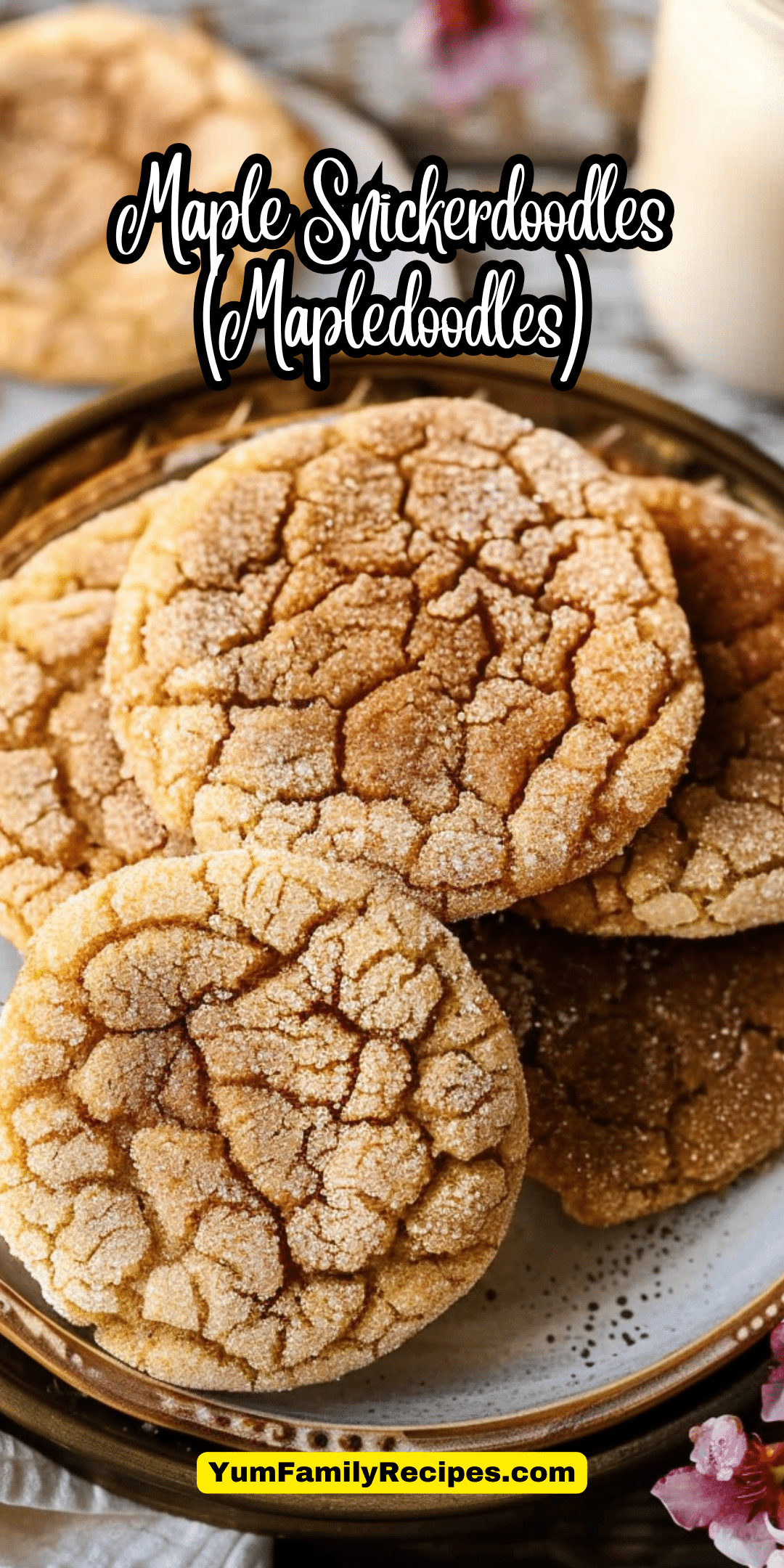 Maple Snickerdoodles (Mapledoodles) | Yum Family Recipes