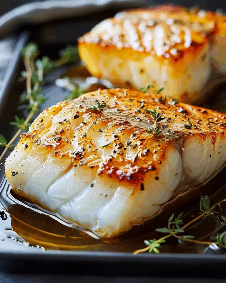 Baked Honey-Marinated Cod: A Sweet and Savory Delight | Yum Family Recipes