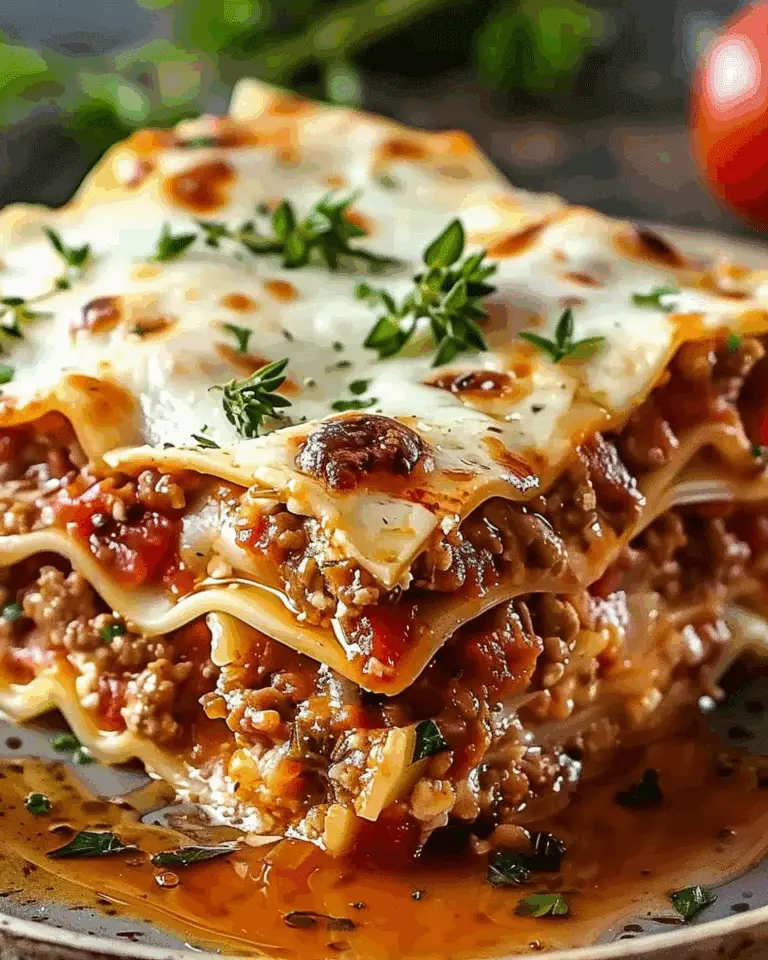 Classic Homemade Lasagna | Yum Family Recipes