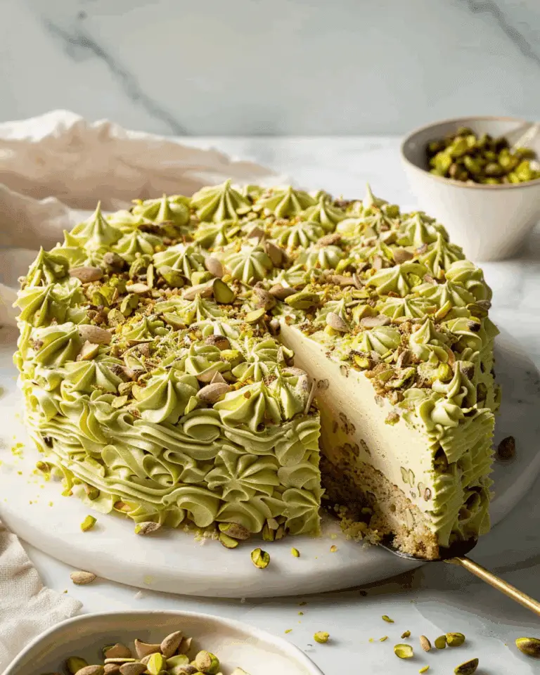 Pistachio Sans Rival Recipe | Yum Family Recipes