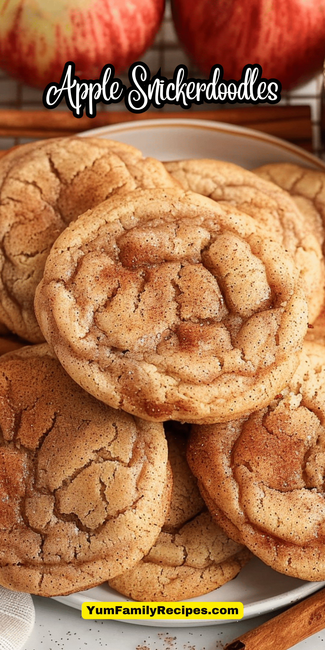 Apple Snickerdoodles | Yum Family Recipes