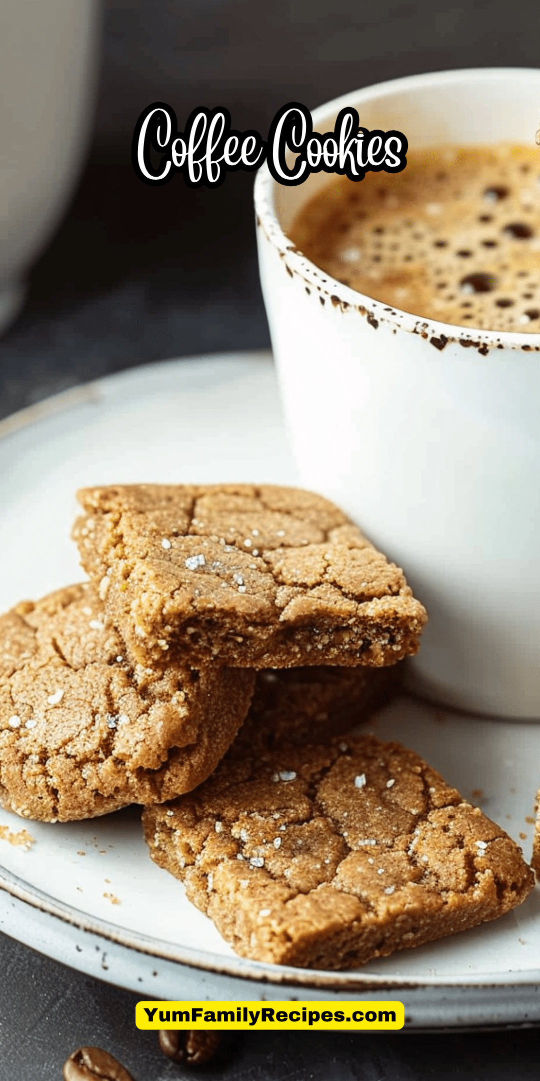 Coffee Cookies | Yum Family Recipes