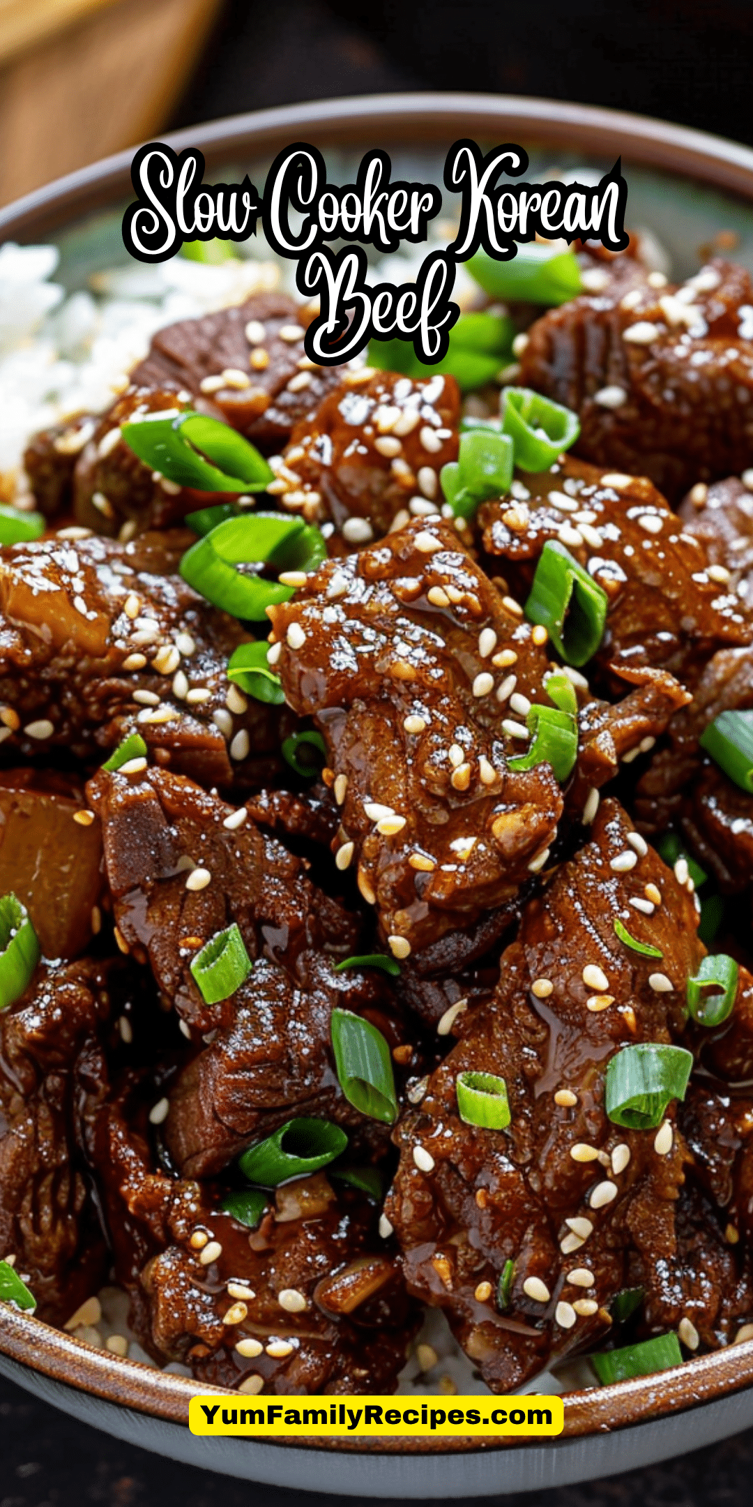 Slow Cooker Korean Beef | Yum Family Recipes