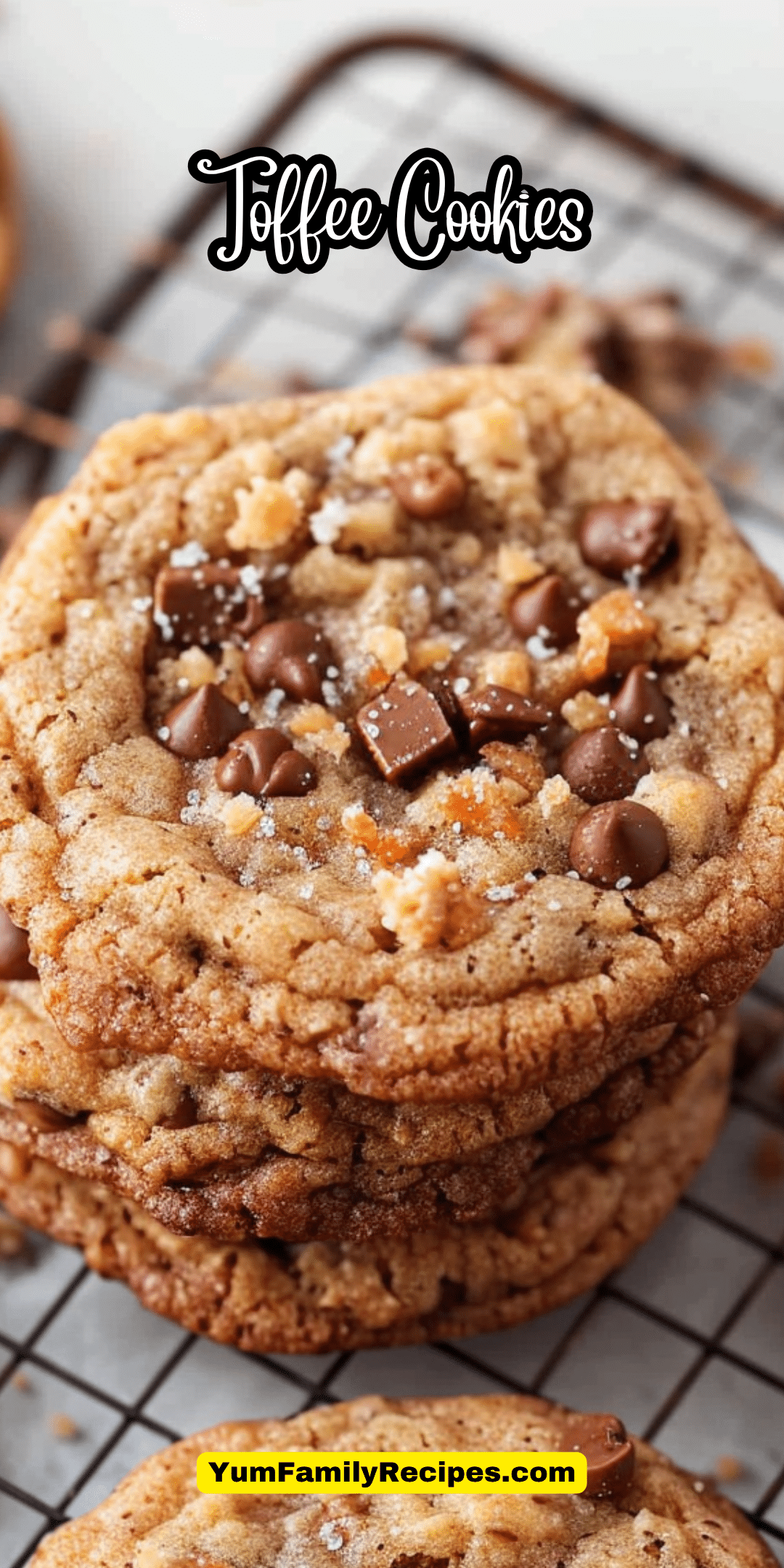 Toffee Cookies | Yum Family Recipes