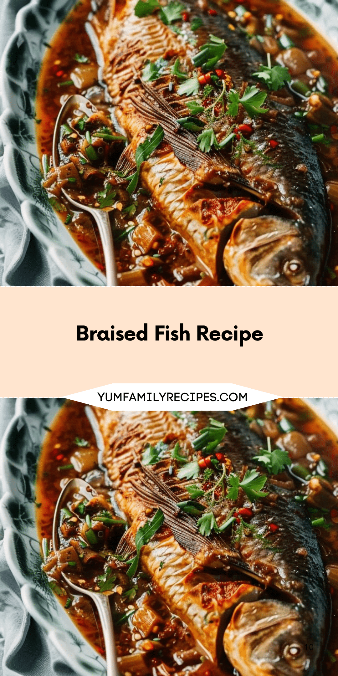 Braised Fish Recipe | Yum Family Recipes