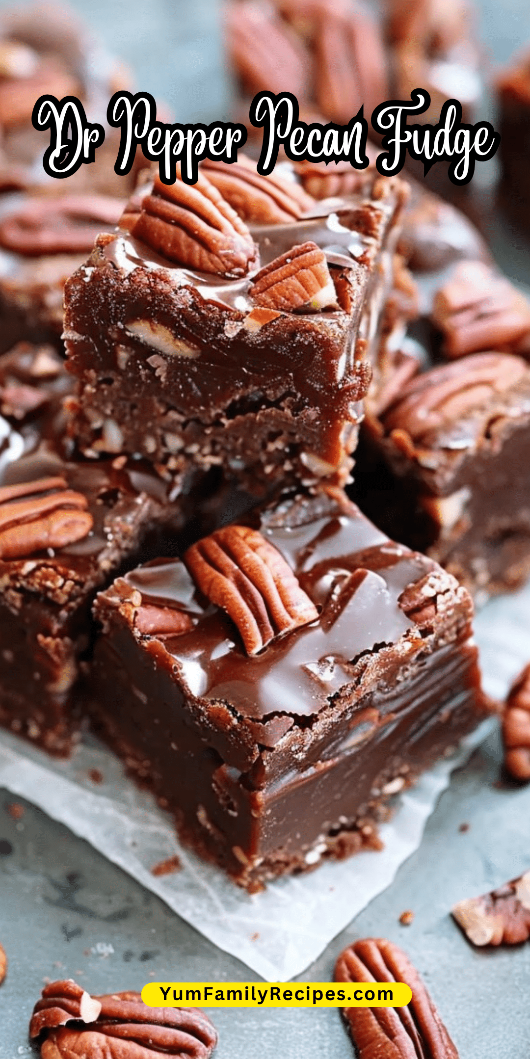 Dr Pepper Pecan Fudge | Yum Family Recipes