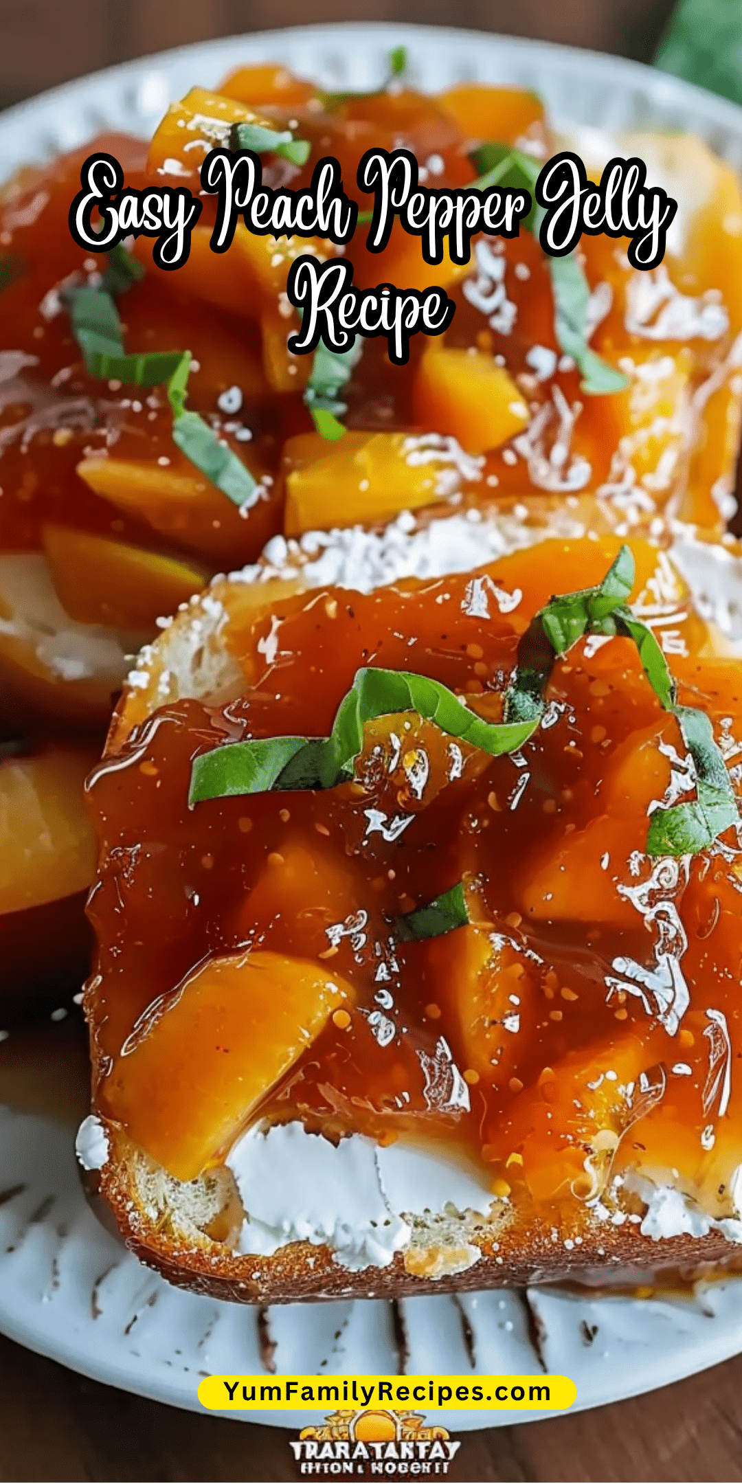 Easy Peach Pepper Jelly Recipe | Yum Family Recipes