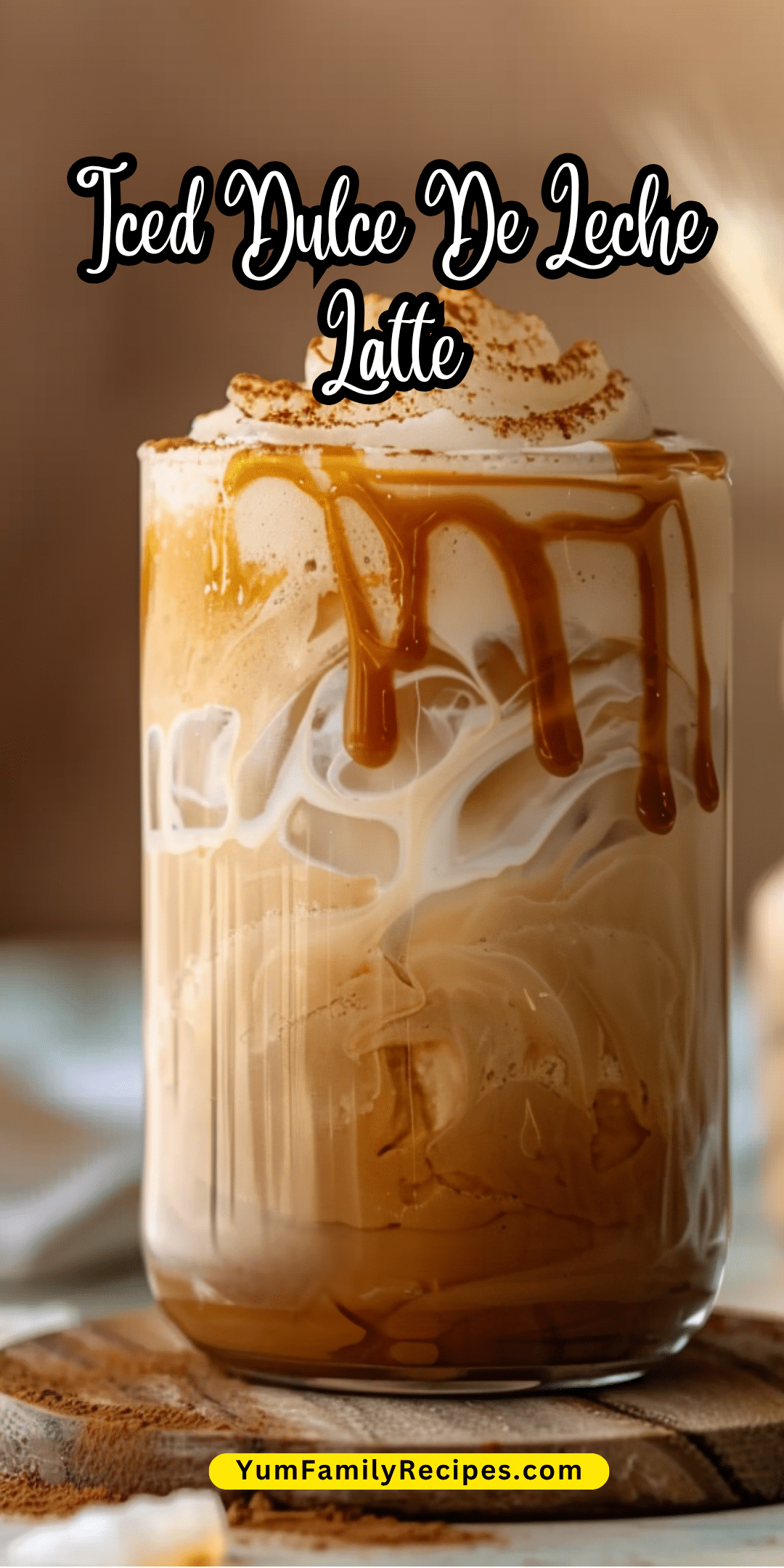Iced Dulce De Leche Latte | Yum Family Recipes