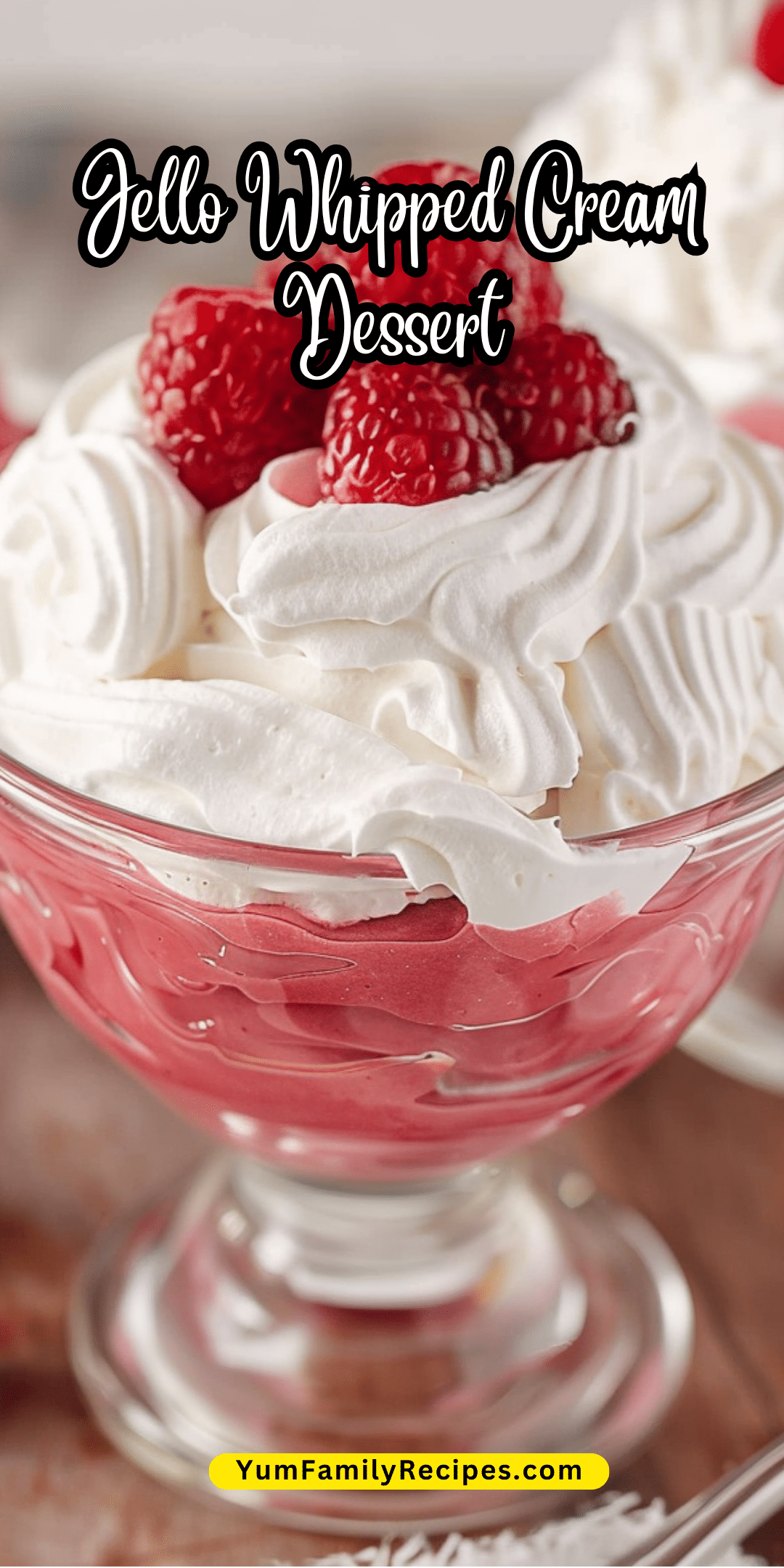Jello Whipped Cream Dessert | Yum Family Recipes