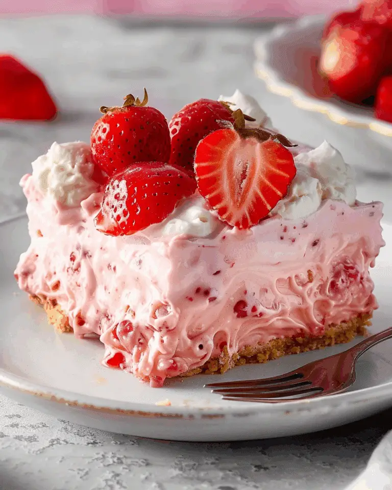 No-Bake Strawberry Delight | Yum Family Recipes