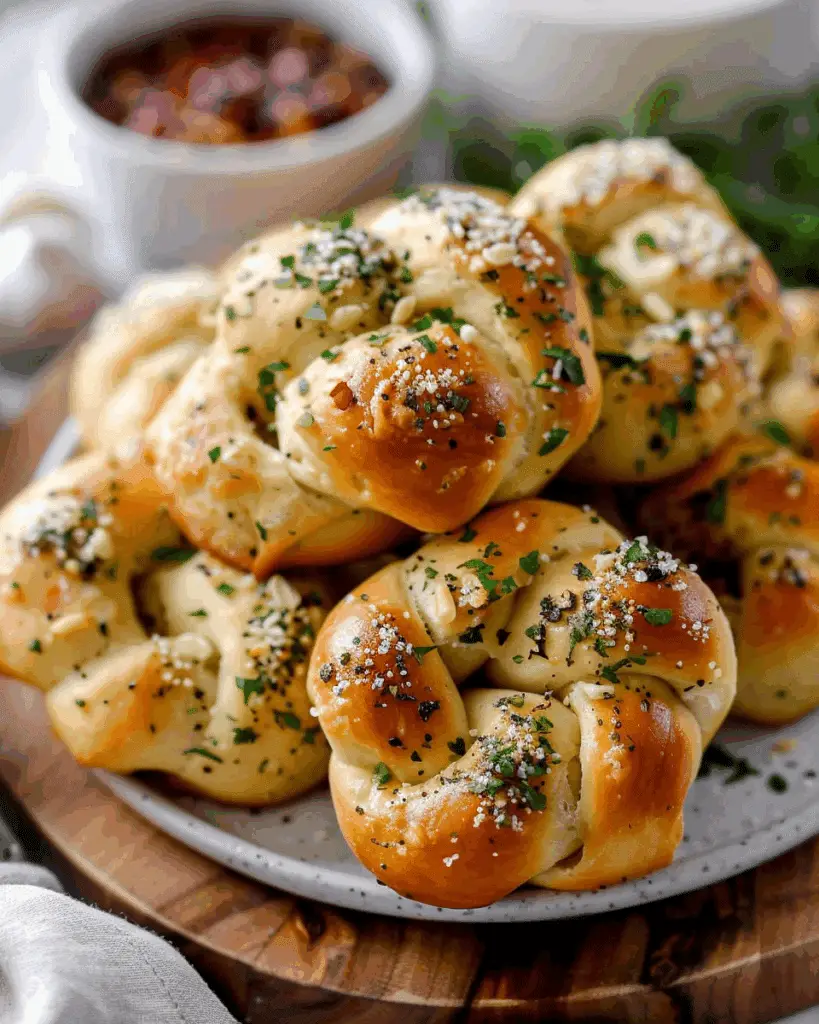 Homemade Garlic Knots | Yum Family Recipes