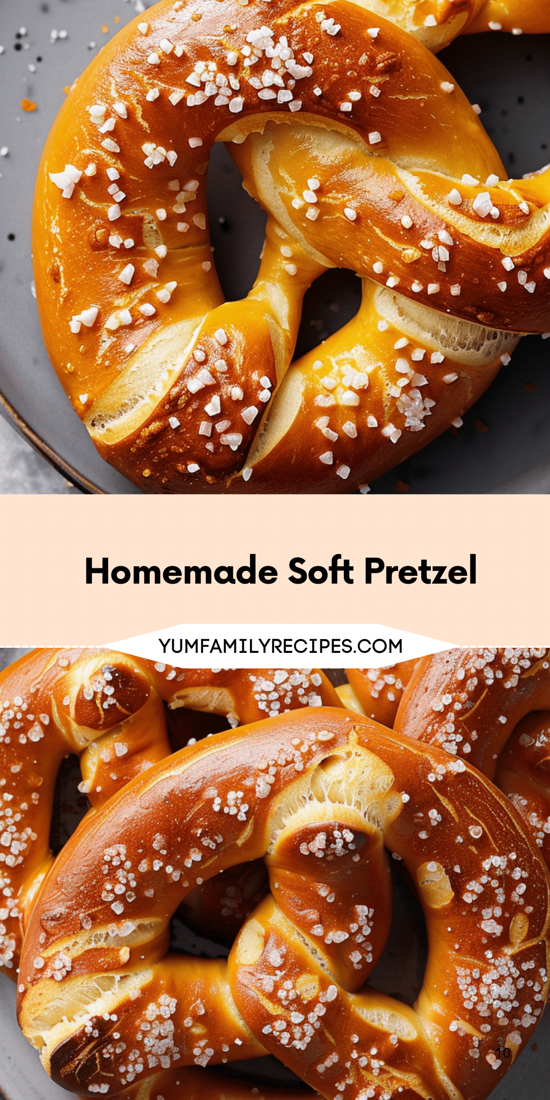 Homemade Soft Pretzel | Yum Family Recipes