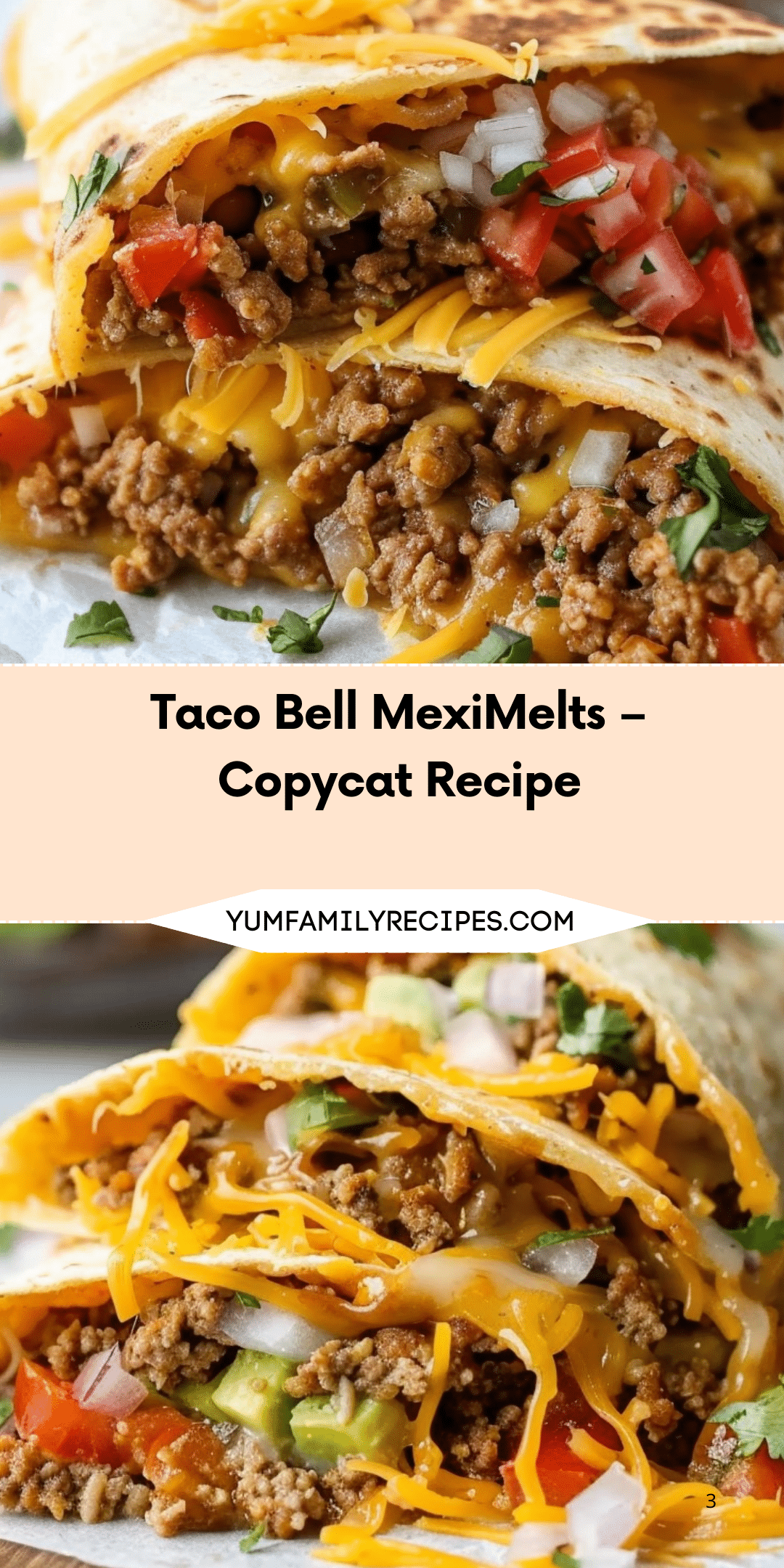 Taco Bell MexiMelts – Copycat Recipe | Yum Family Recipes