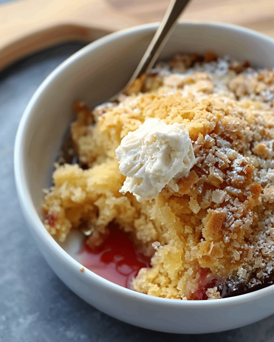 Christmas Dump Cake | Yum Family Recipes