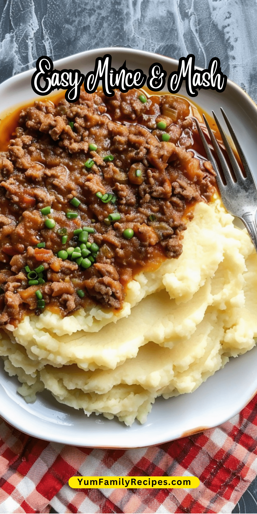 Easy Mince & Mash | Yum Family Recipes