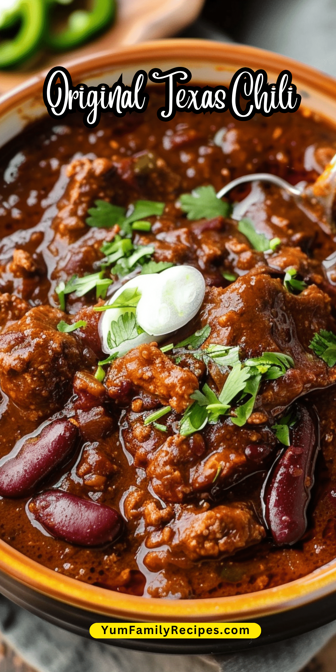 Original Texas Chili | Yum Family Recipes