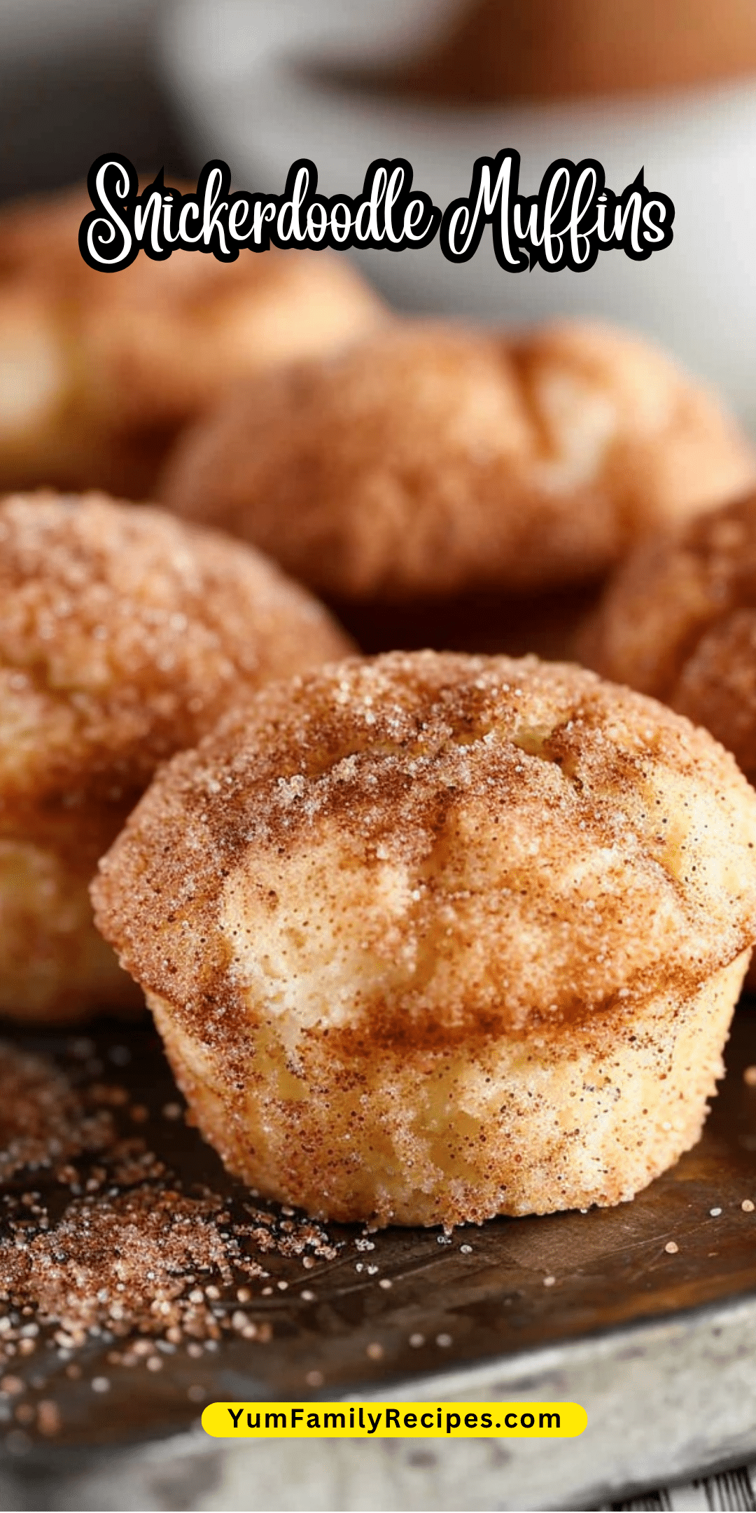 Snickerdoodle Muffins | Yum Family Recipes