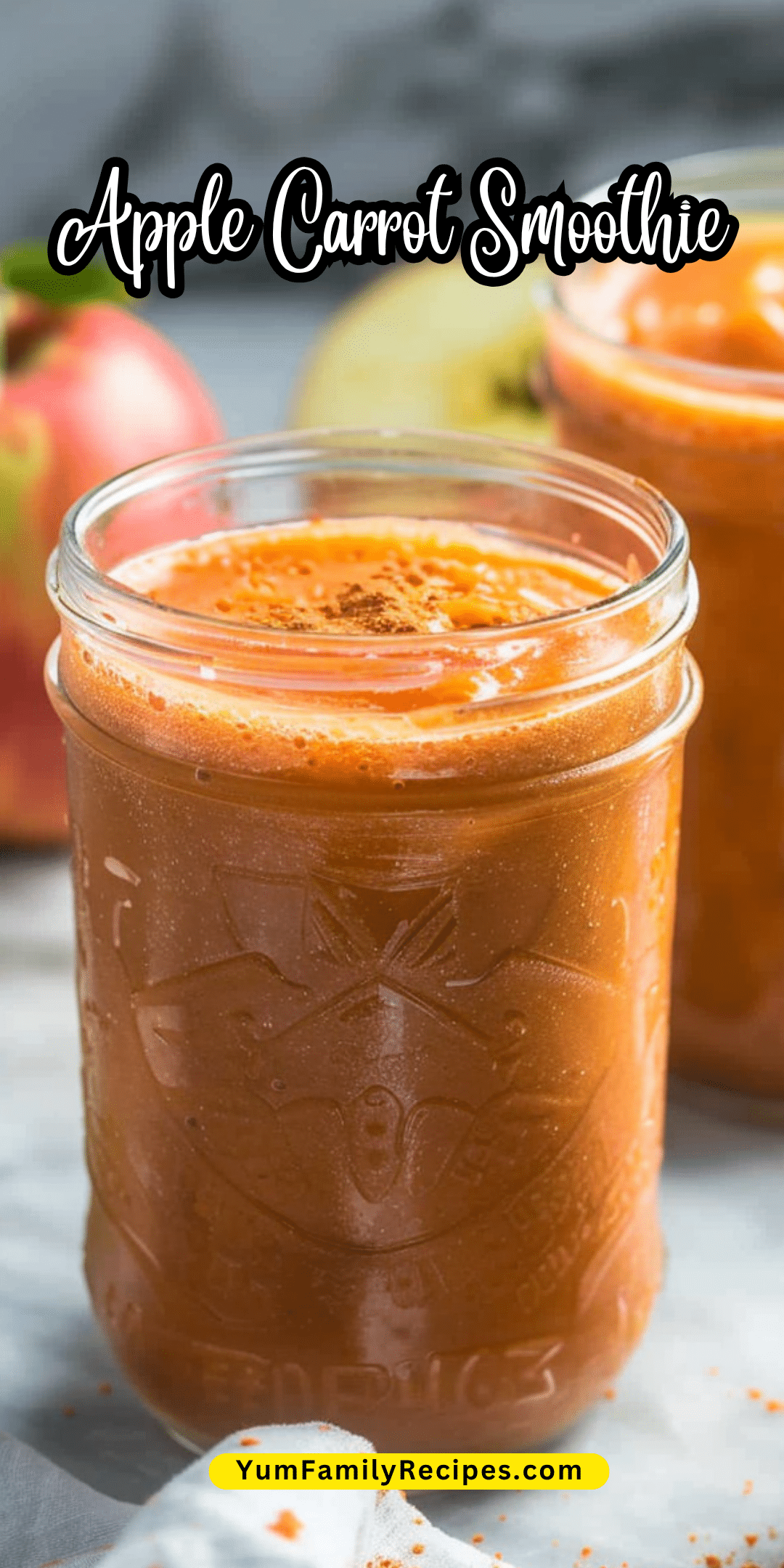 Apple Carrot Smoothie | Yum Family Recipes