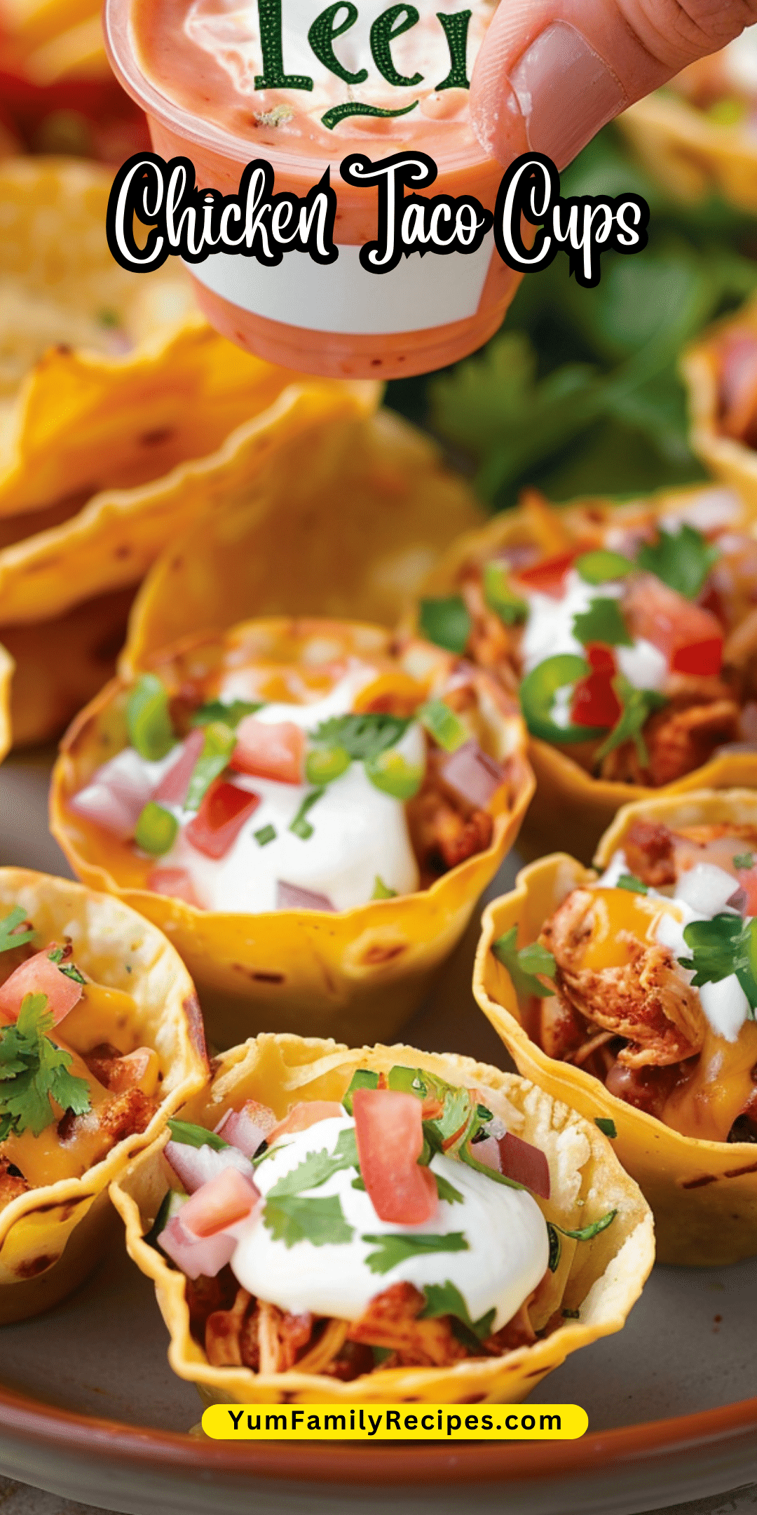 Chicken Taco Cups | Yum Family Recipes