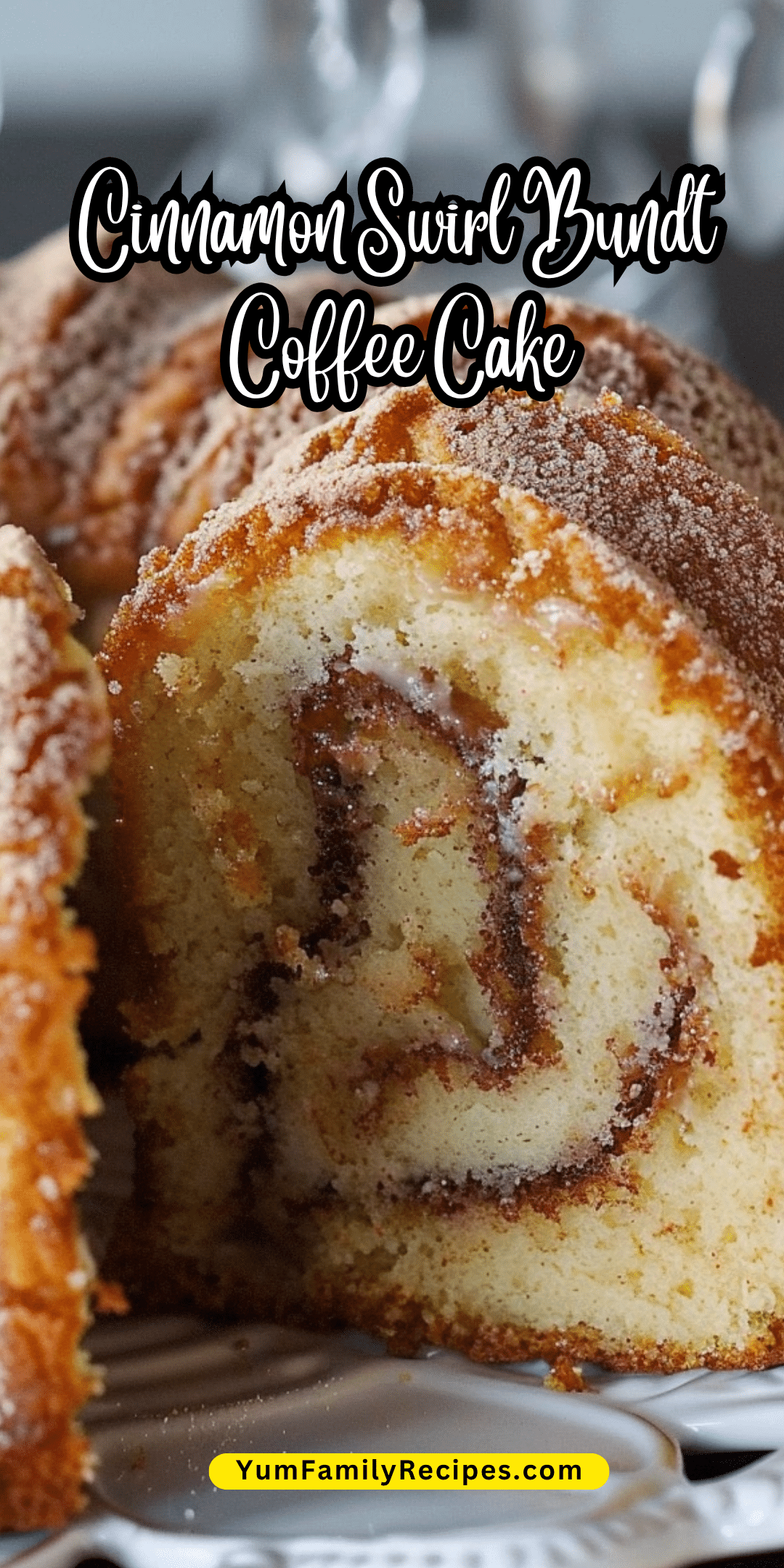 Cinnamon Swirl Bundt Coffee Cake | Yum Family Recipes