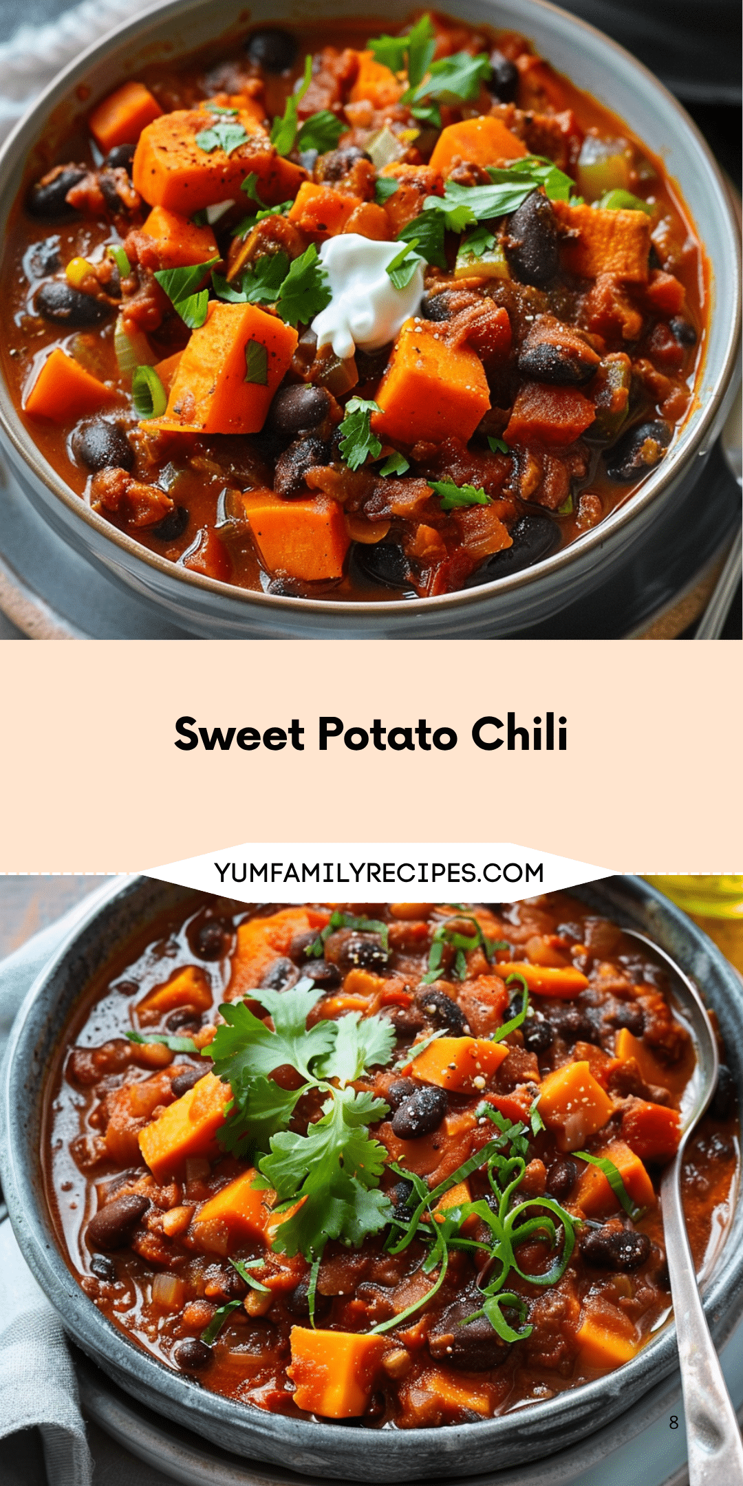 Sweet Potato Chili | Yum Family Recipes