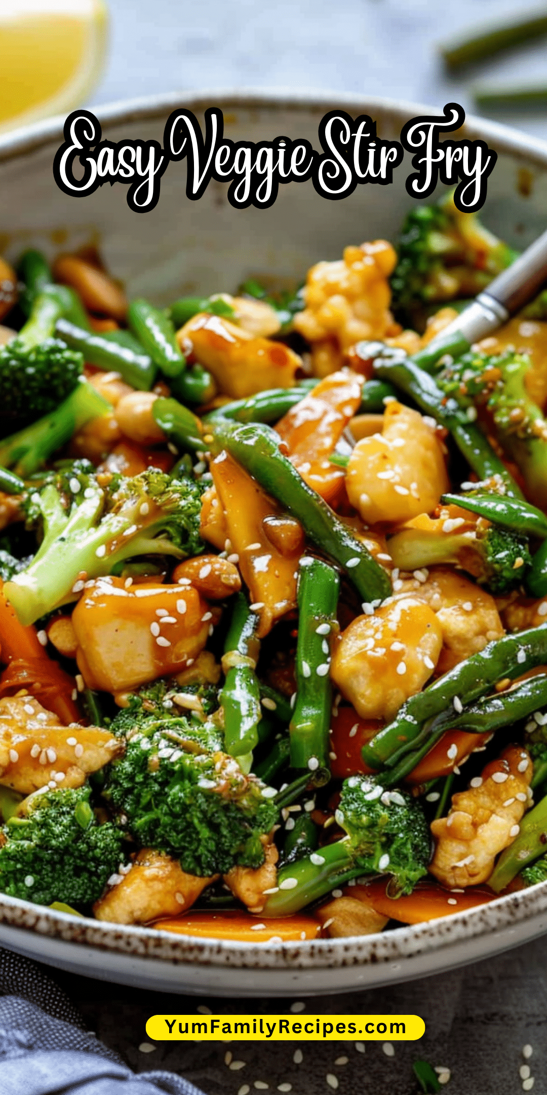 Easy Veggie Stir Fry | Yum Family Recipes