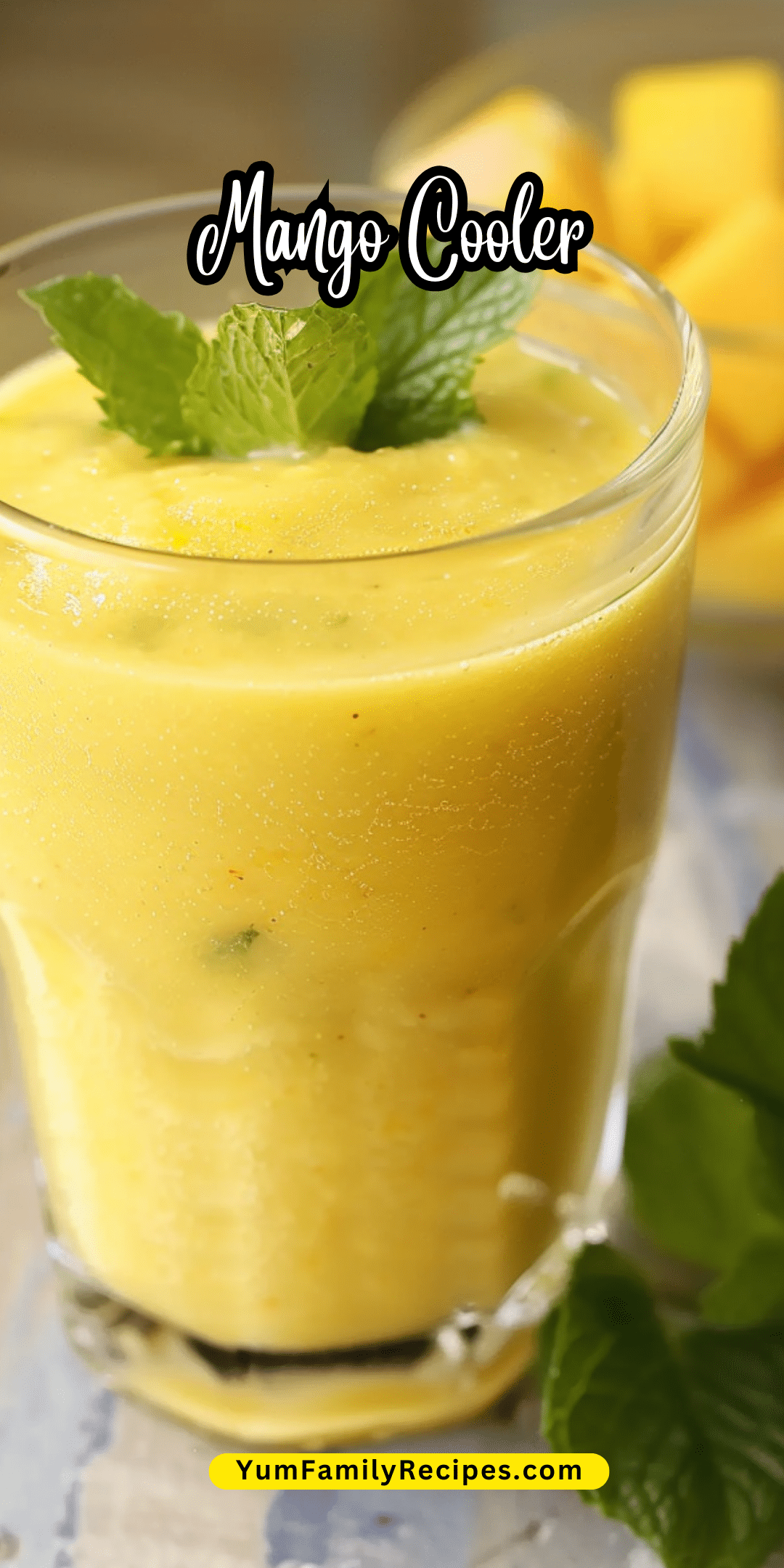 Mango Cooler | Yum Family Recipes