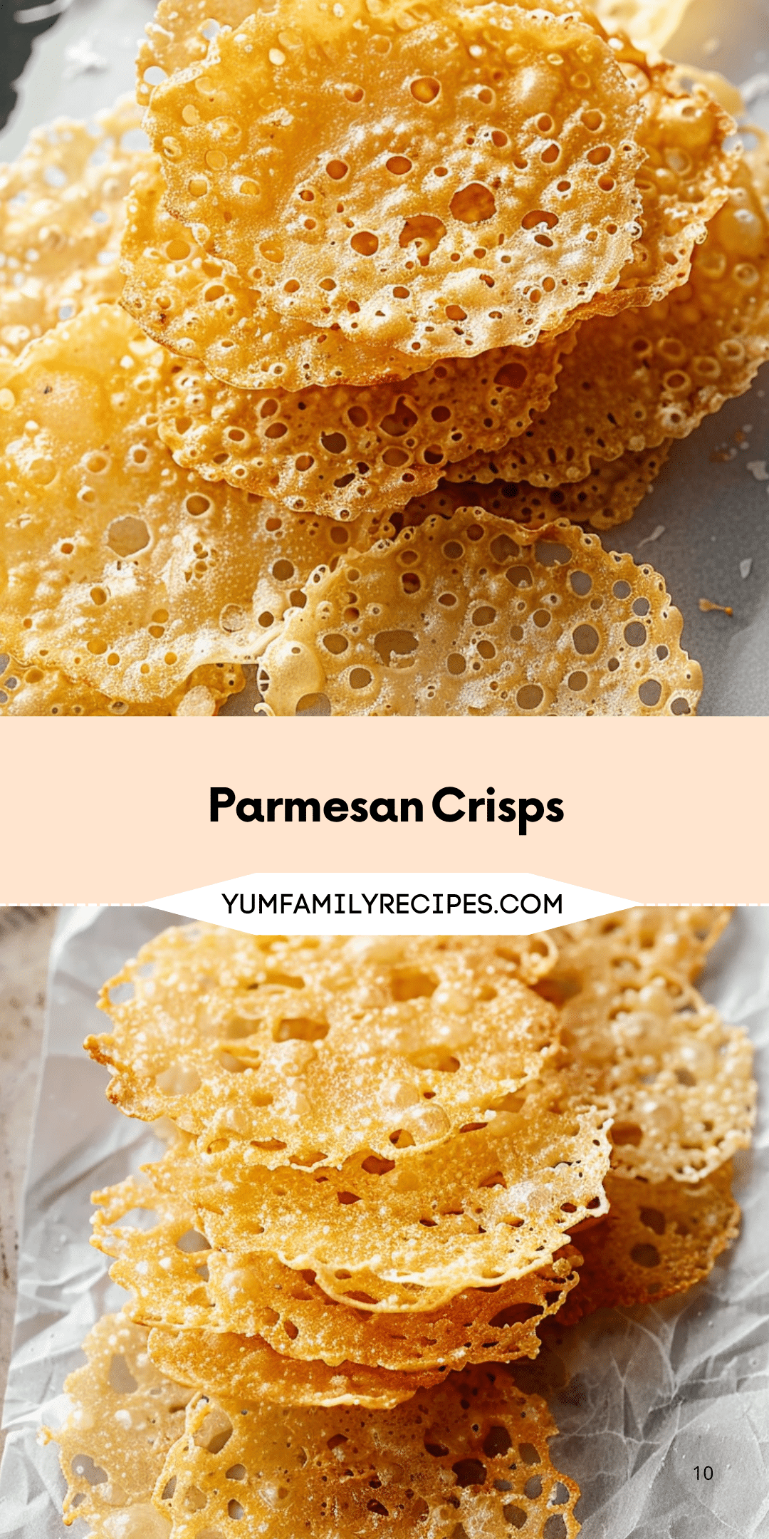 Parmesan Crisps | Yum Family Recipes