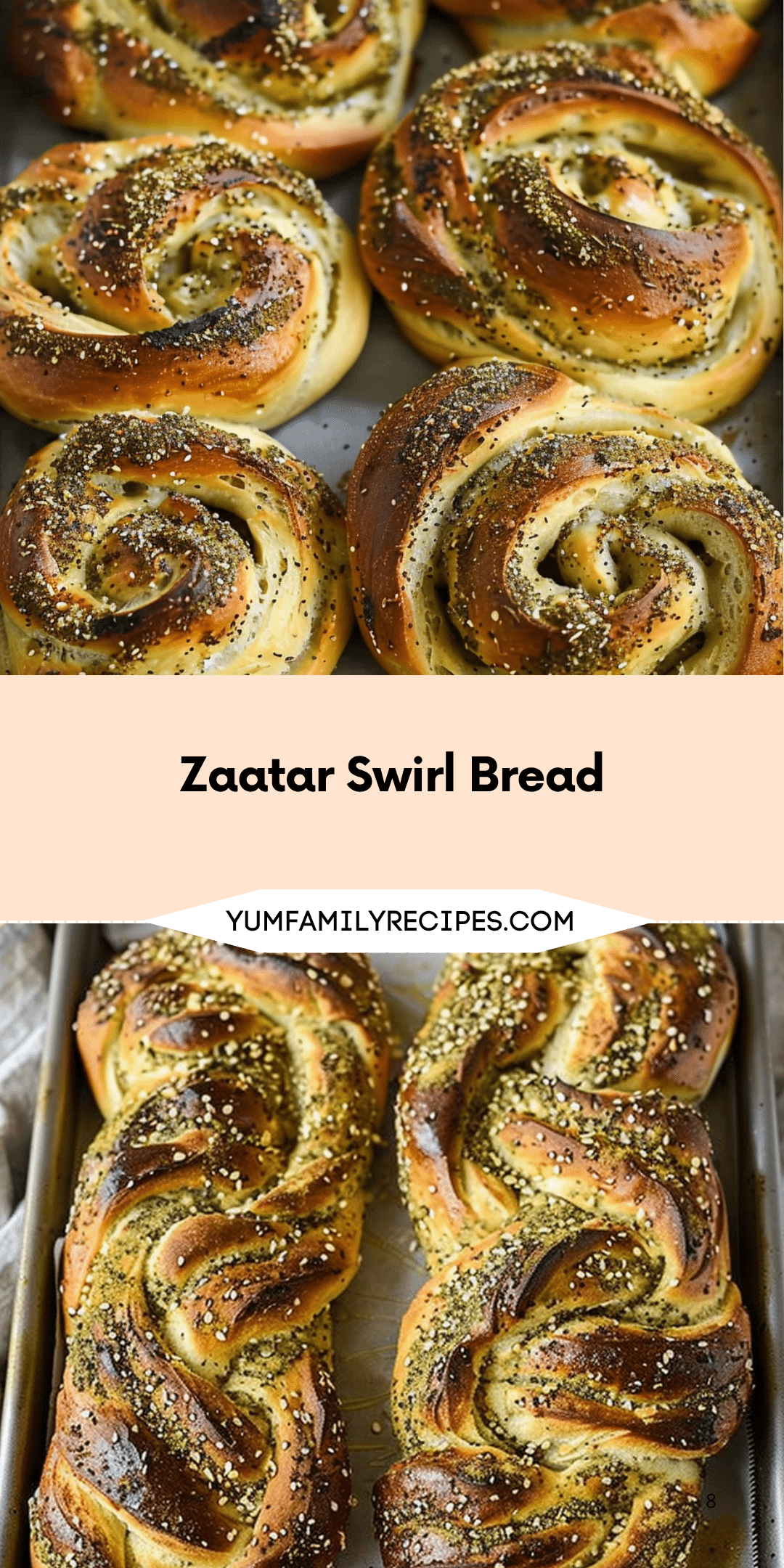 Za’atar Swirl Bread | Yum Family Recipes