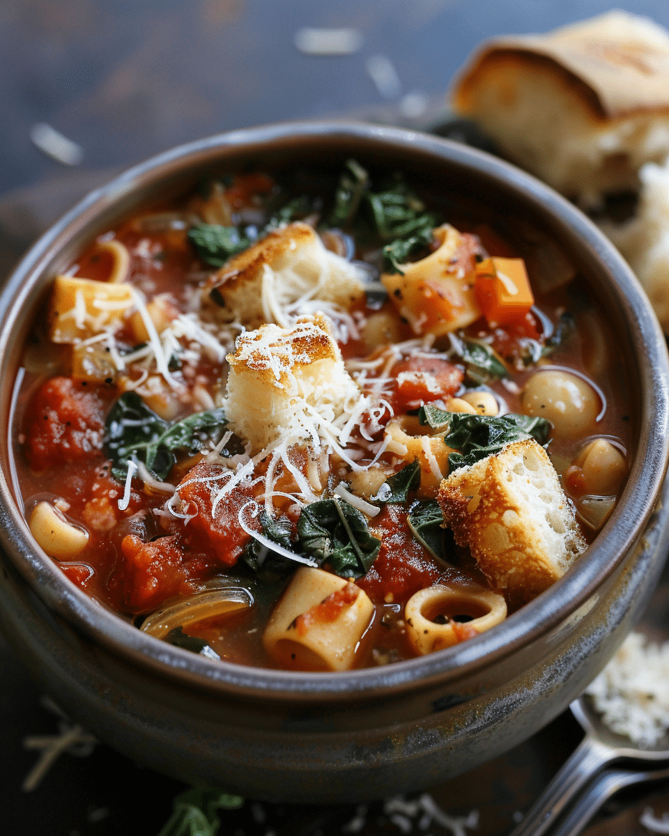 Hearty Italian Minestrone Soup | Yum Family Recipes