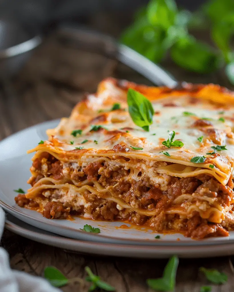 Sweet & Spicy Sausage Lasagna | Yum Family Recipes