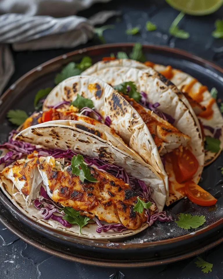 Air Fryer Fish Tacos With Blackened Catfish | Yum Family Recipes