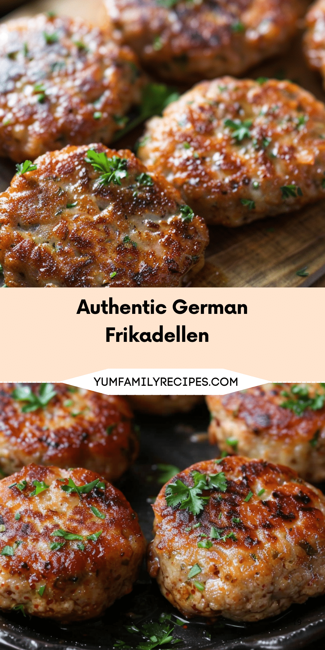Authentic German Frikadellen (German Meat Patties) | Yum Family Recipes